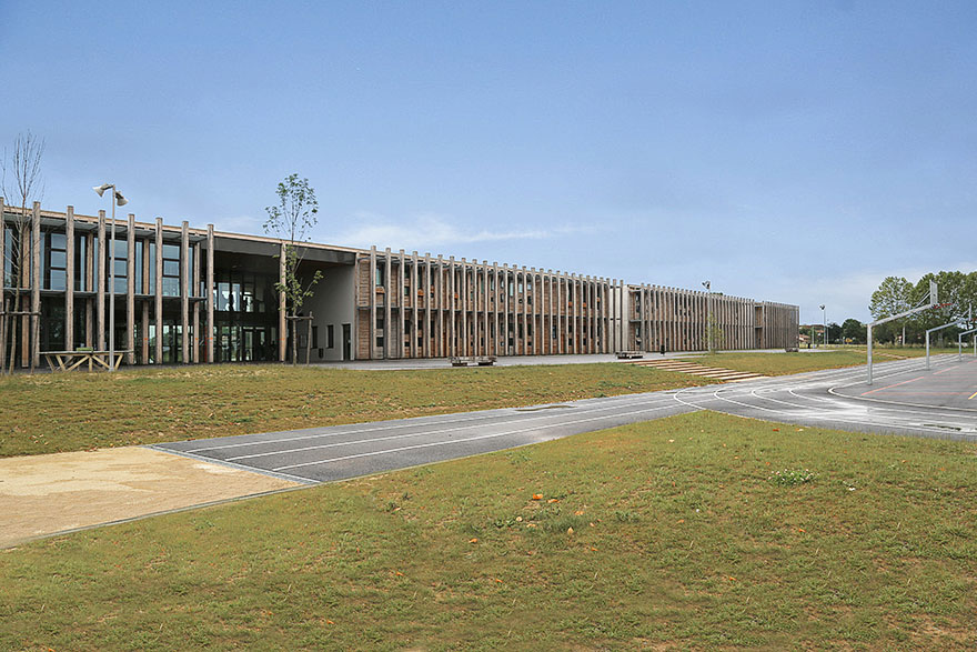 Collège Joseph Rey de Cadours – Architectures Stéphane Deligny